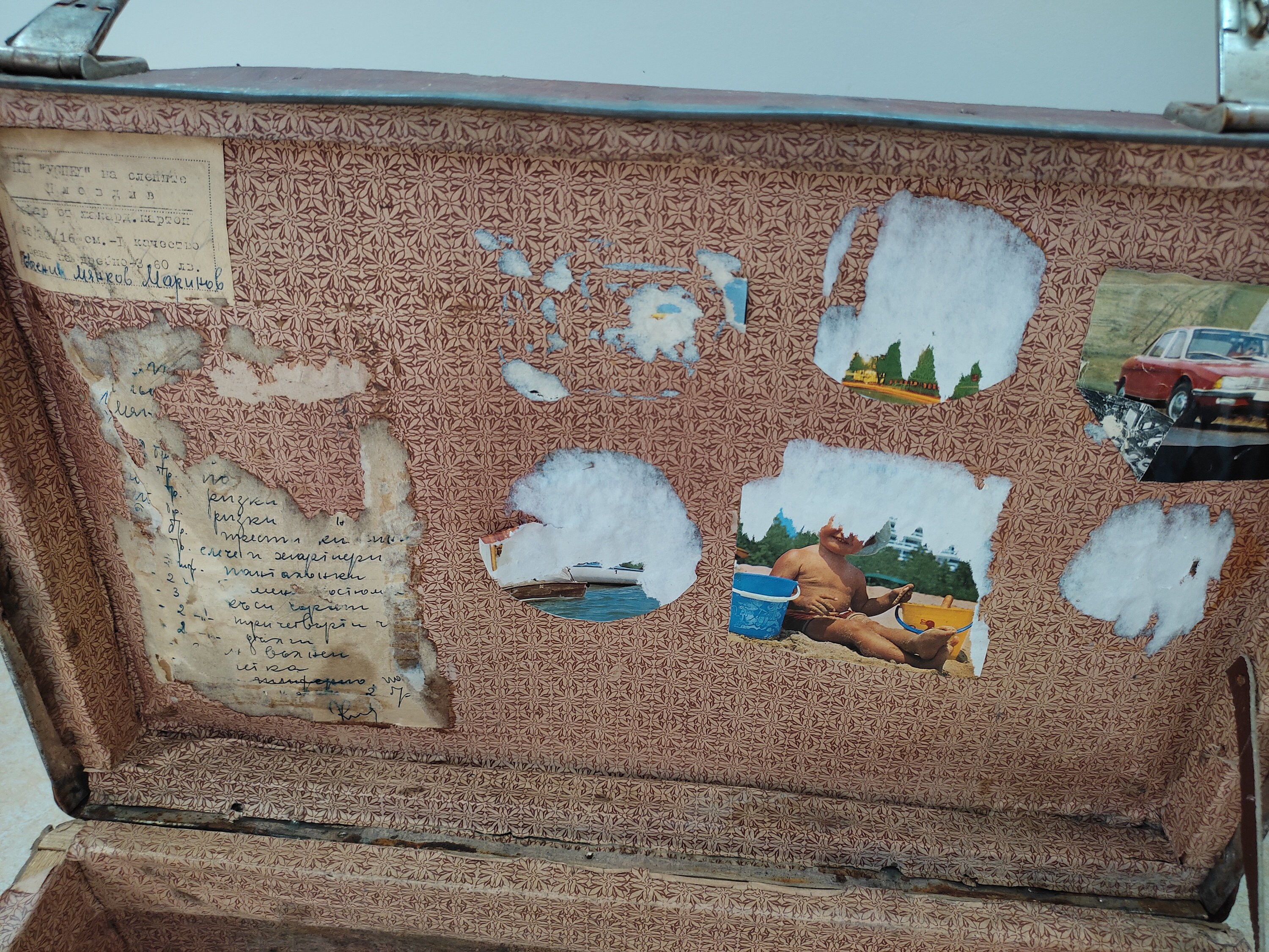 Small Vintage Suitcase Retro Suitcase Old Luggage Old - Etsy