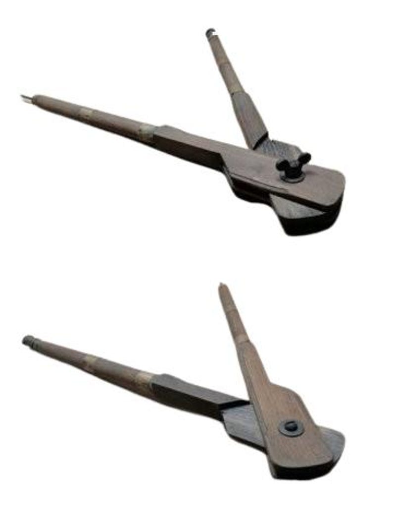 Old Wooden Compass, Antique Compasses Handmade Wooden Tool - Etsy