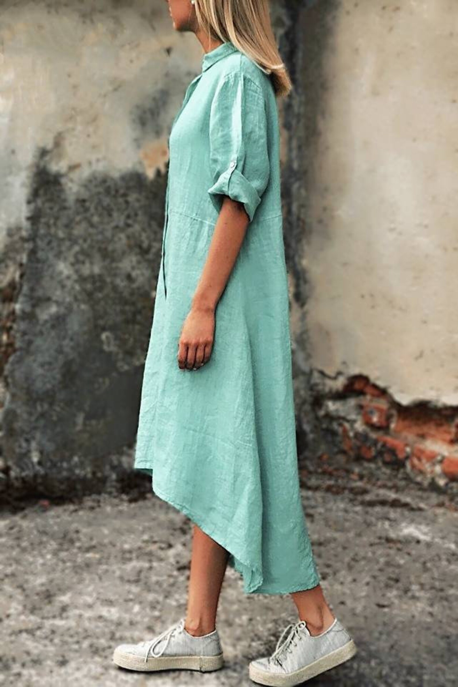 Plus Size Clothing Linen Tunic Linen Shirt Linen Clothing | Etsy