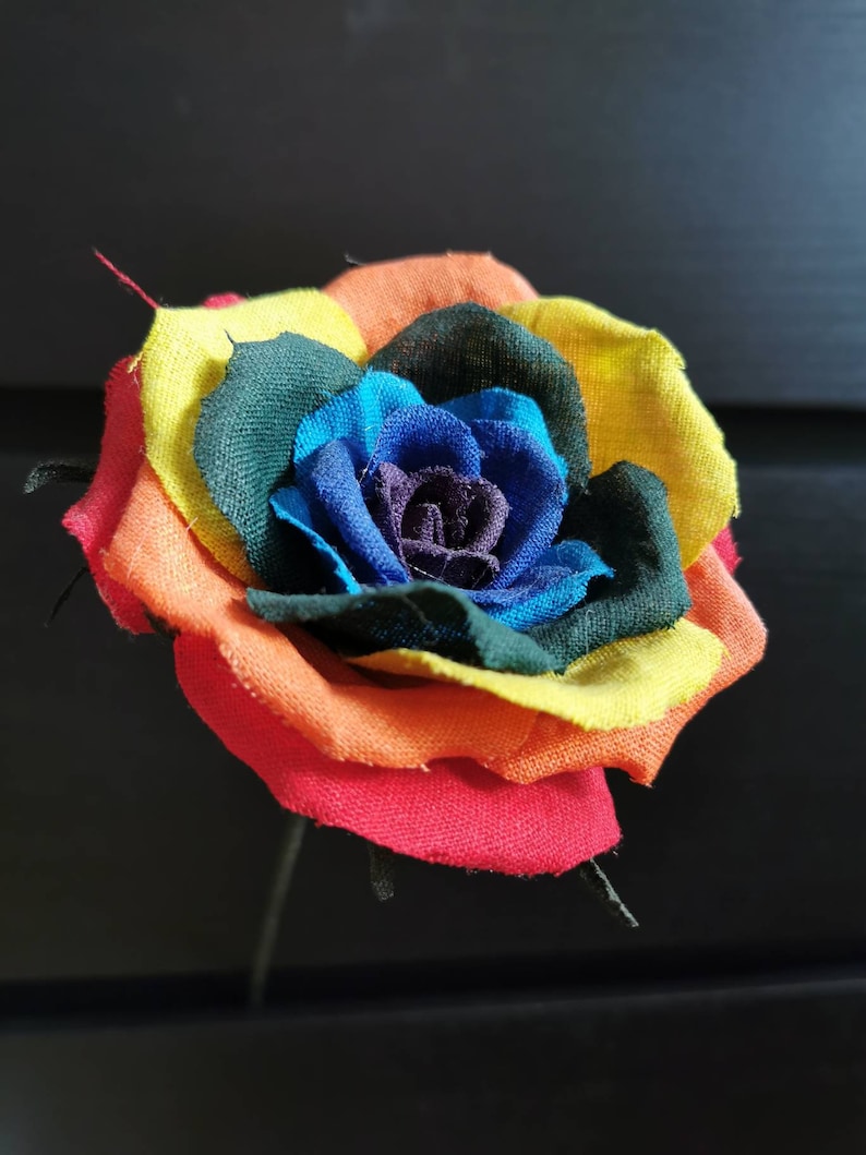 LGBT Anniversary LINEN ROSE Linen Anniversary Gift Gay Couple - Etsy