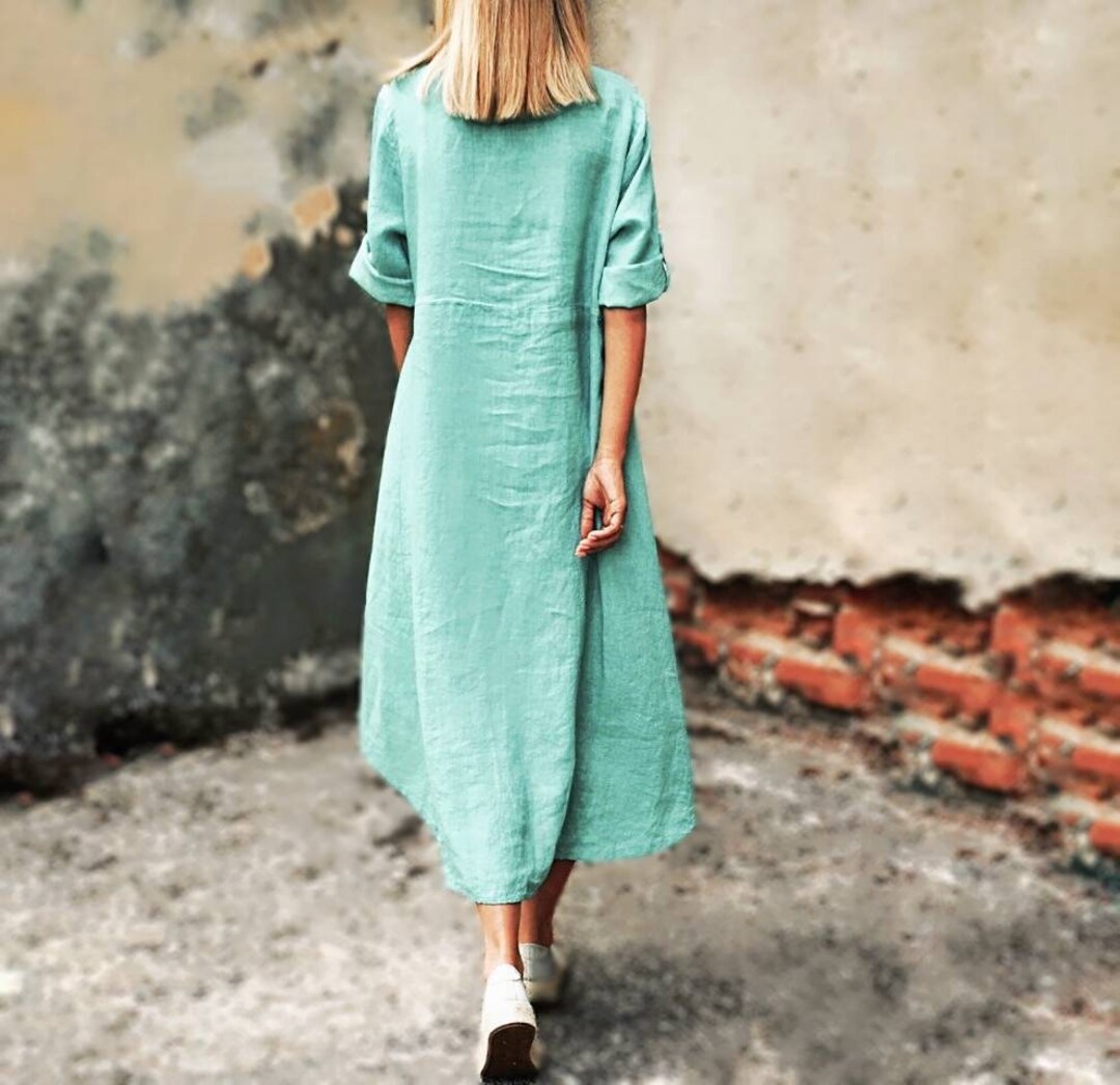 Plus Size Clothing, Linen Tunic, Linen Shirt, Linen Clothing, Plus Size ...