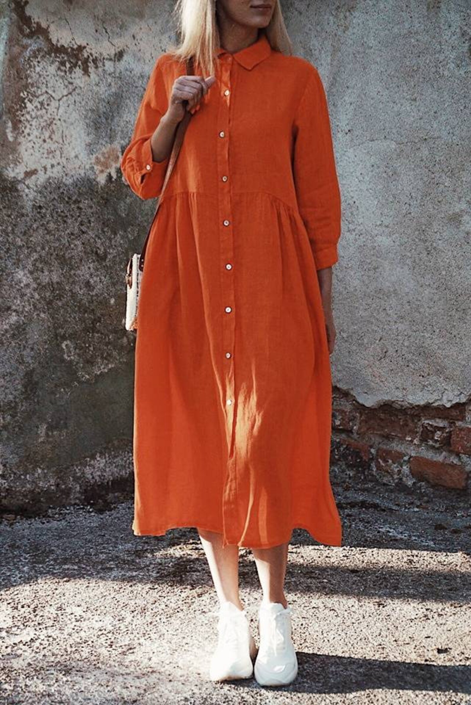 Plus Size Linen Dress, Maxi Dress, Linen Dress, 5XL Dress, Custom Dress ...