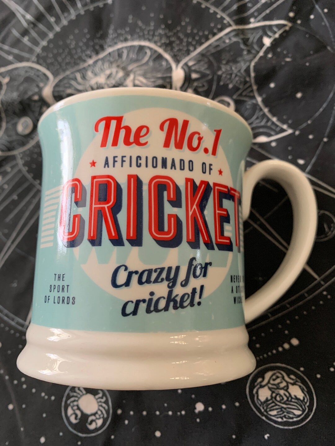 History & Heraldry Fine Porcelain Retro Style Mug Cup Afficionado of ...