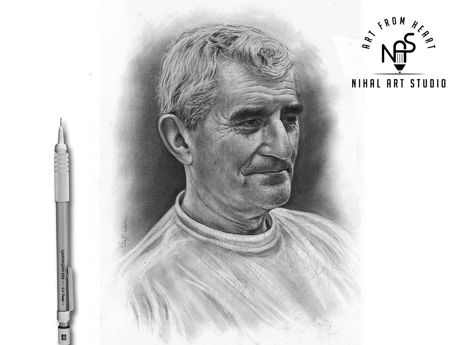 Hyperrealism Custom Portrait From Photo Original Graphite - Etsy