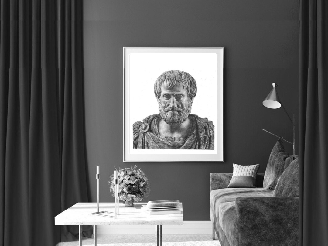 Fine Aristotle Poster Print | | Greek Philosophy Gift | Ancient Greece ...