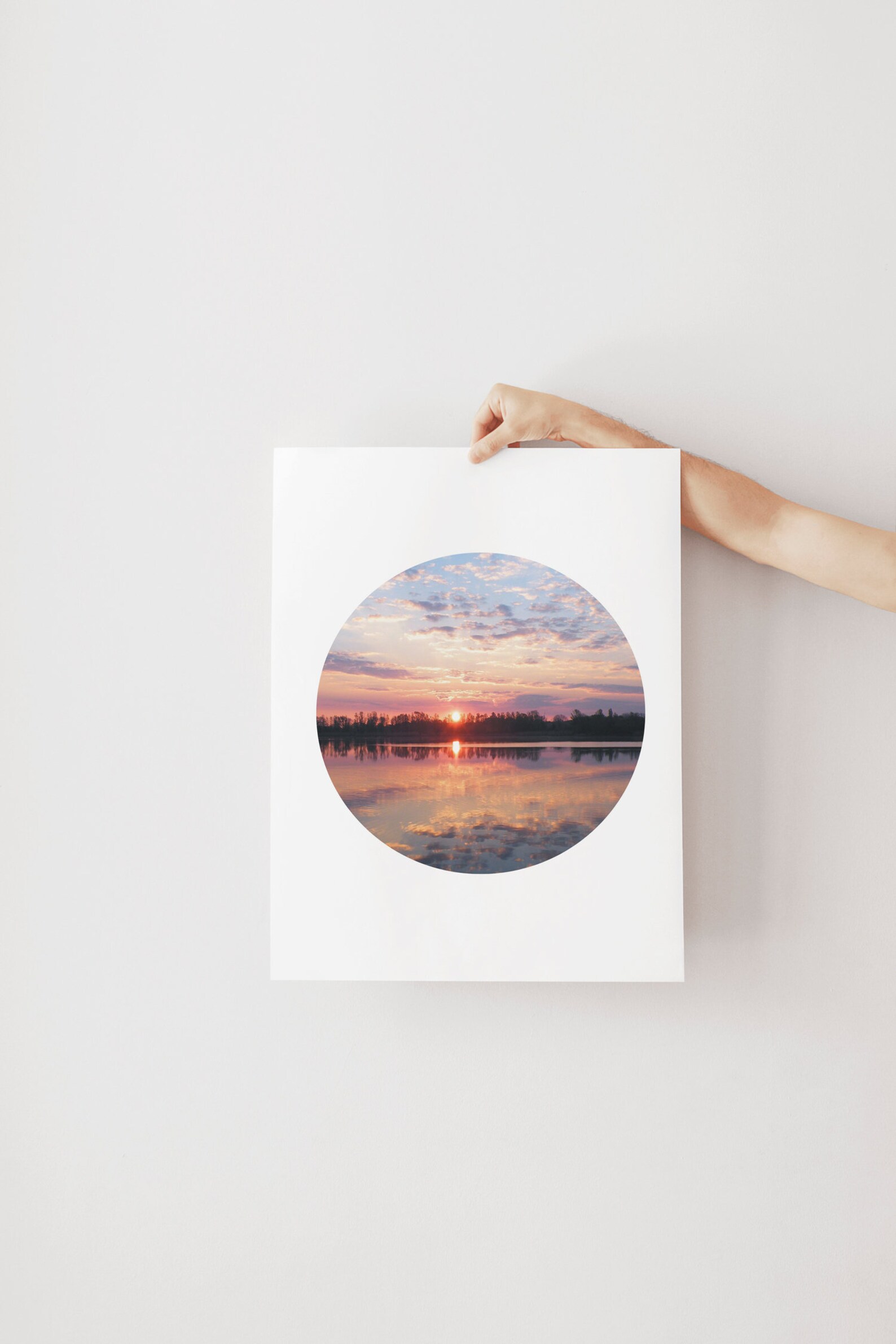 Sunset Print Set of Three/printable Wall Art Trio - Etsy