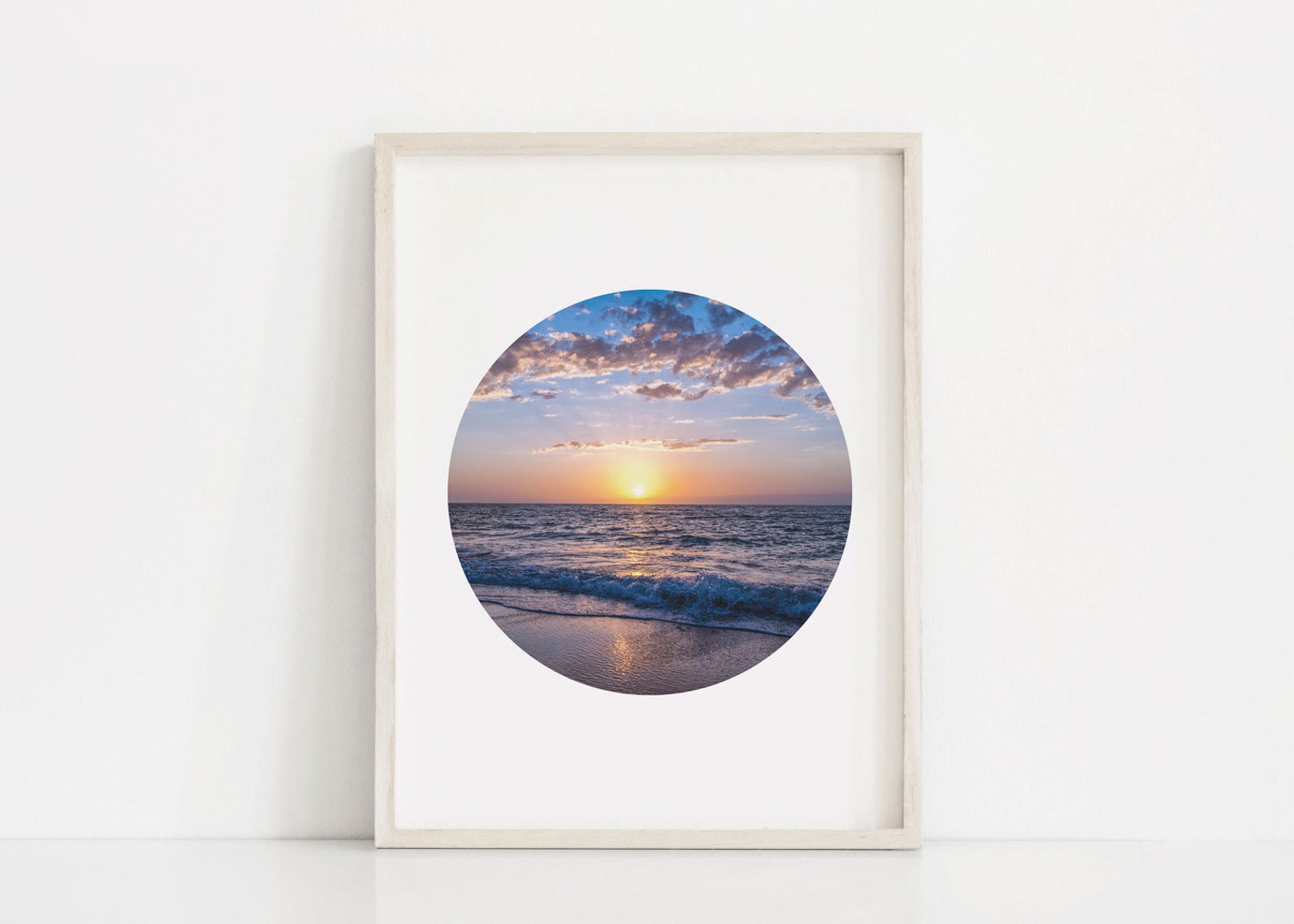 Sunset Print Set of Three/printable Wall Art Trio - Etsy