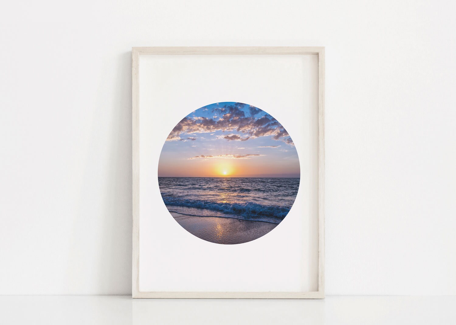 Sunset Print Set of Three/printable Wall Art Trio - Etsy