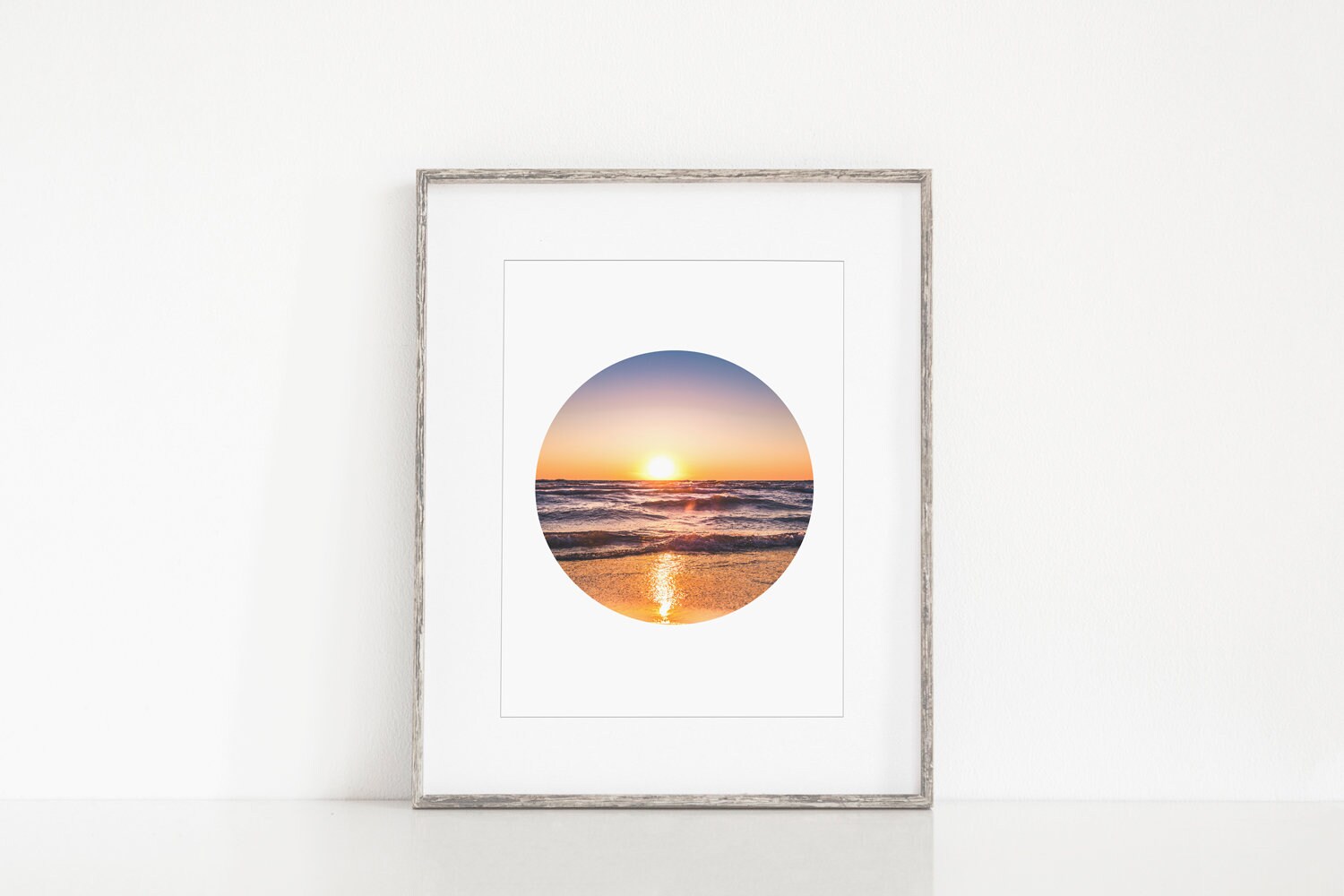 Sunset Print Set of Three/printable Wall Art Trio - Etsy