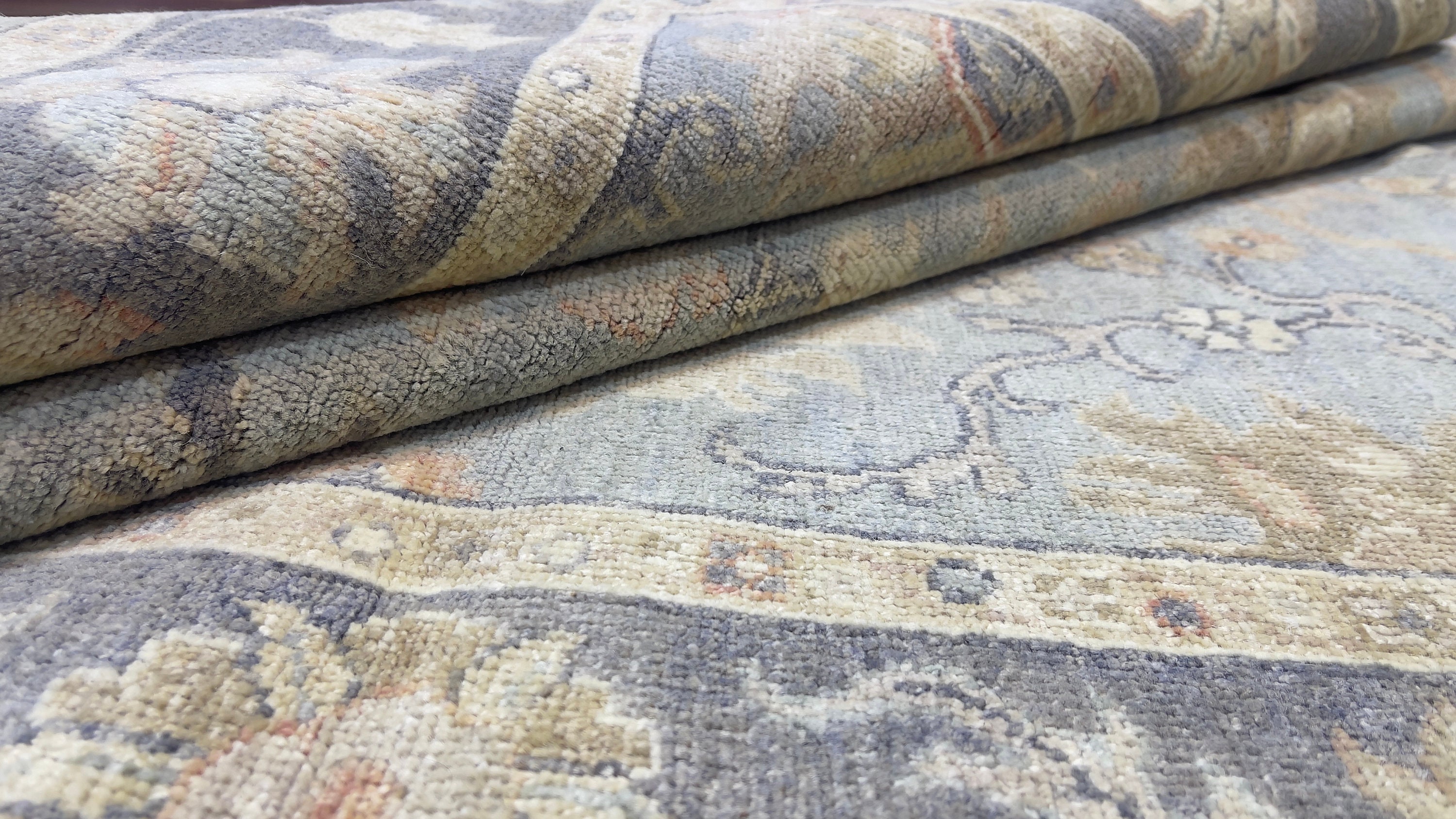 5x6 Ft Oushak Area Rug, Afghan Handspun Wool Rug, Dinning Table Rug ...