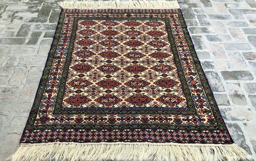 4 X 6 Ft Handwoven Baluchi Soft Pile Rug Afghan Beauty Hand - Etsy