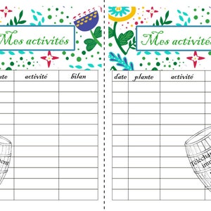 Printable Garden Planner Flower Power - Etsy