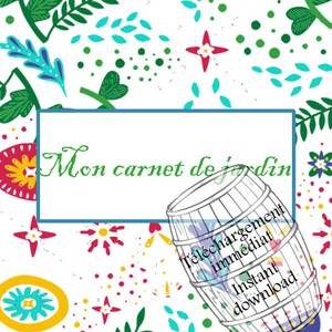 Printable Garden Planner Flower Power - Etsy