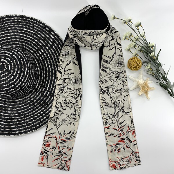 Thin Scarf - Etsy