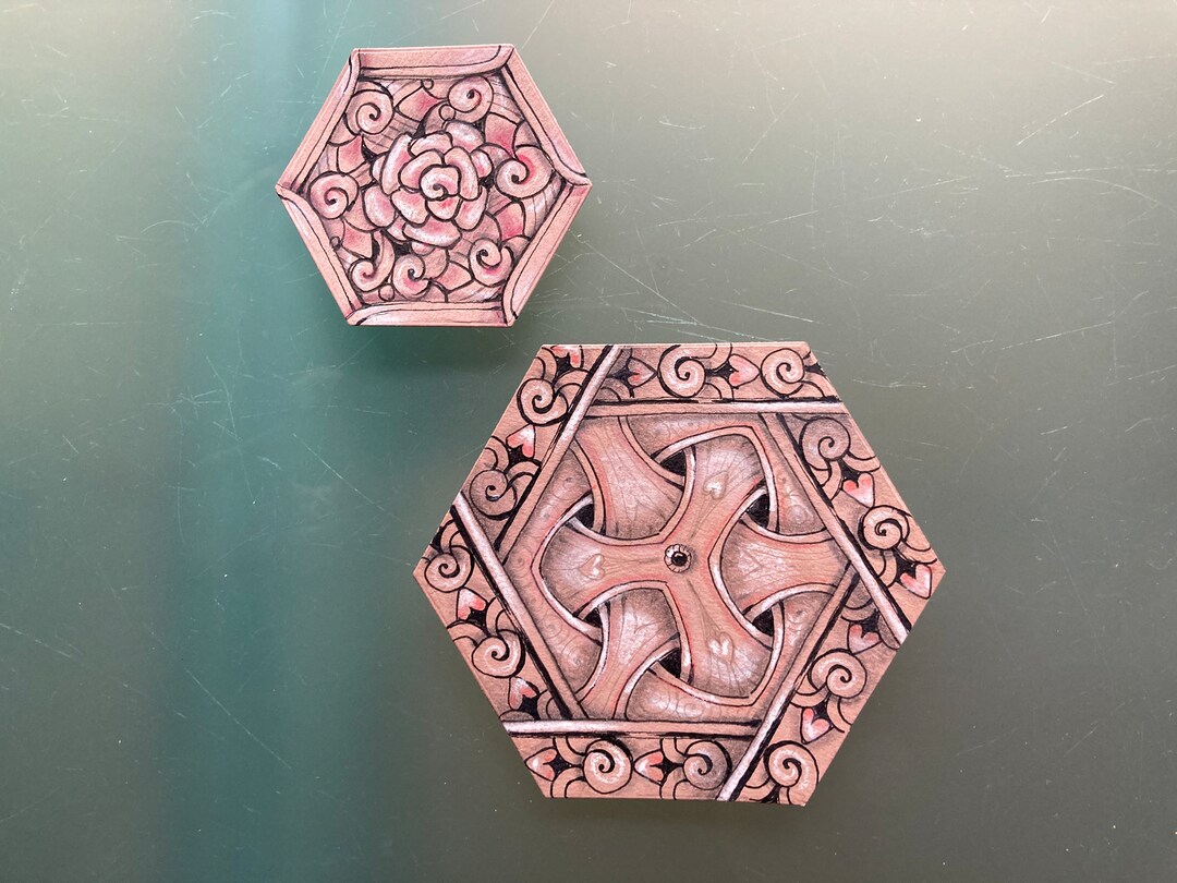 Dusty Pink Set of 5 Shapes - Etsy