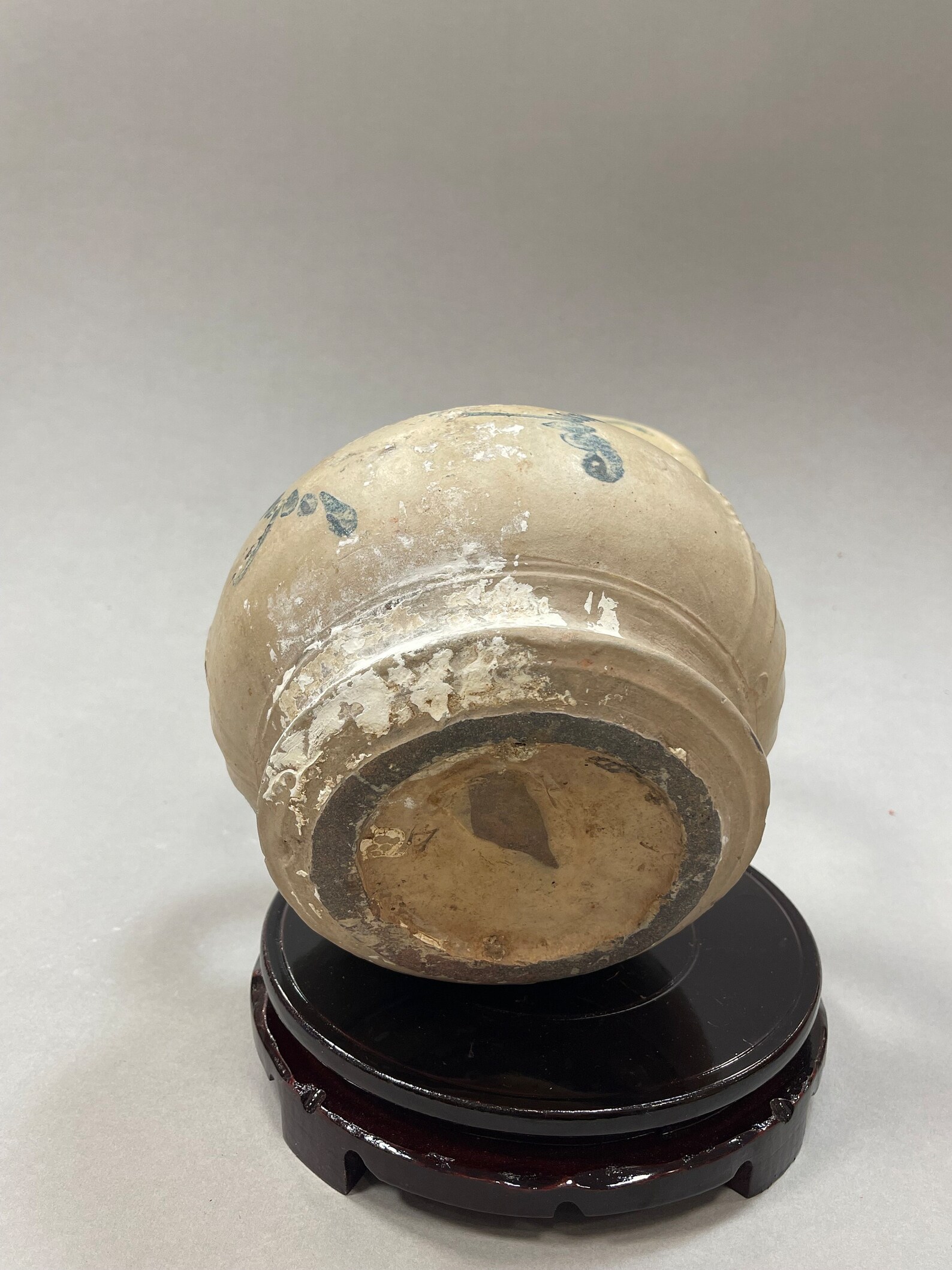 Vietnamese Antique Ceramic Lime- Pot. " BINH Voi" Bat Trang Ceramic ...