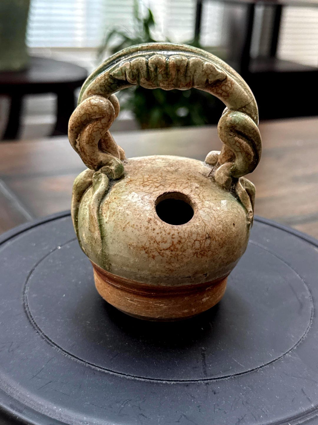 Beautiful Vietnamese Antique Ceramic Lime- Pot. " BINH Voi" From - 16th ...