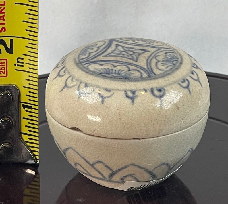 A Blue & White Vietnamese Antique From Hoi an Hoard Shipwreck - Late ...