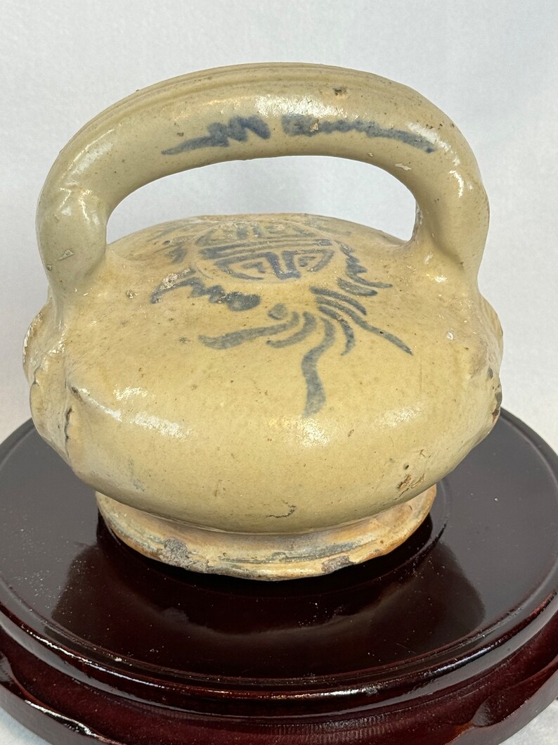 Vietnamese Antique Ceramic Lime- Pot. " BINH VOI " Bat Trang Ceramic ...