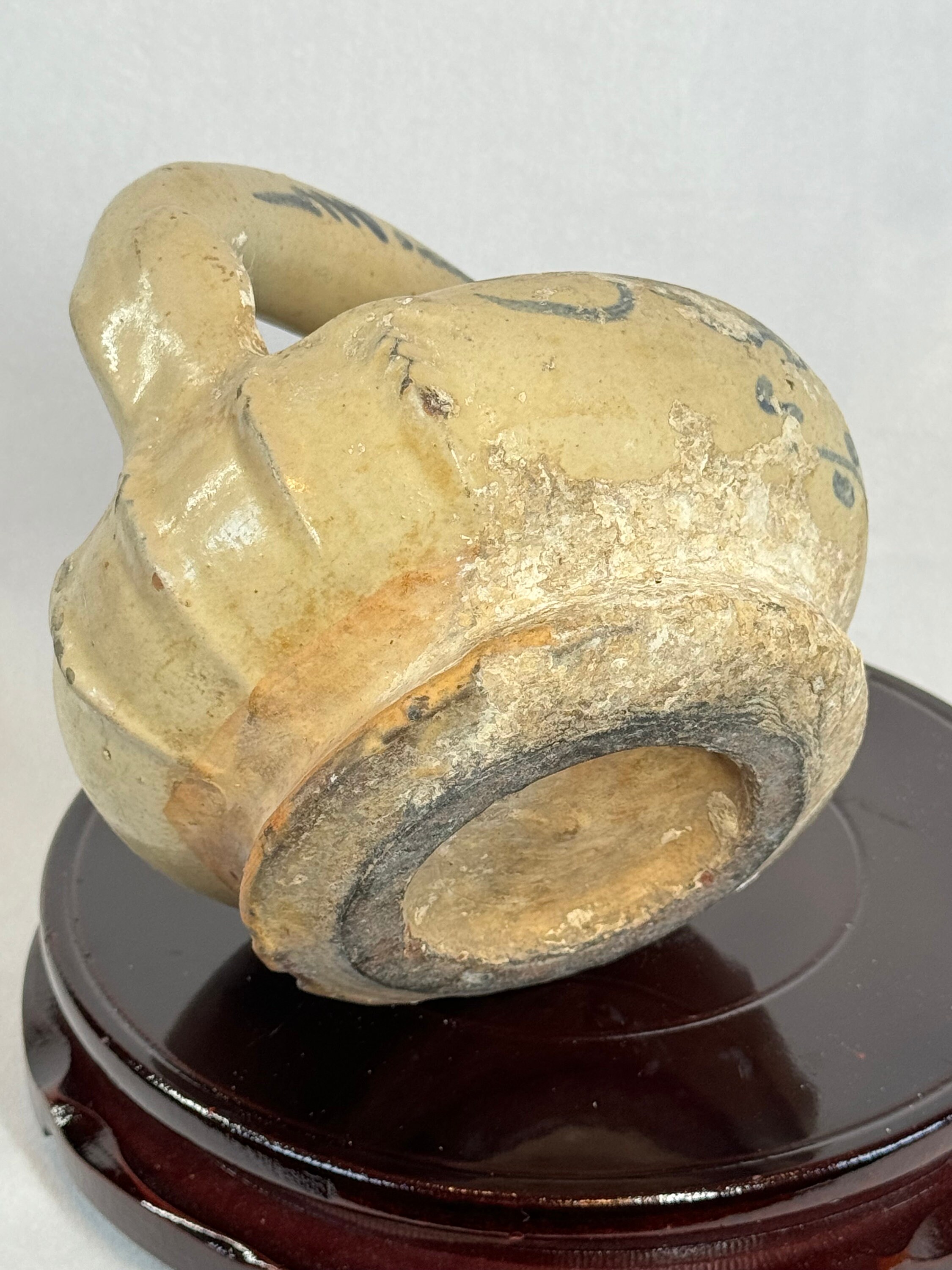 Vietnamese Antique Ceramic Lime- Pot. " BINH VOI " Bat Trang Ceramic ...