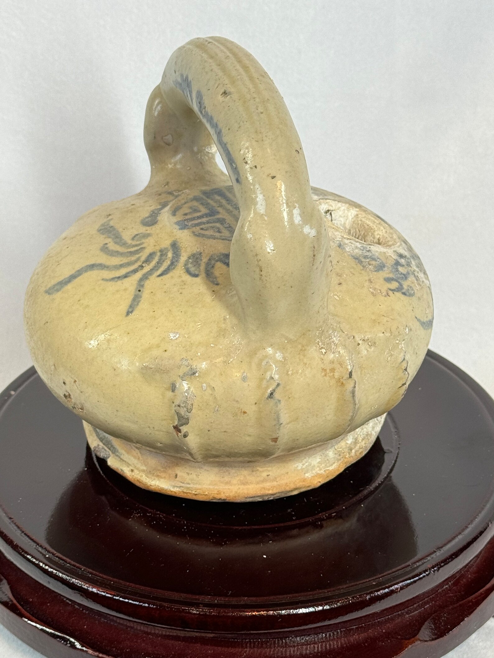 Vietnamese Antique Ceramic Lime- Pot. " BINH VOI " Bat Trang Ceramic ...