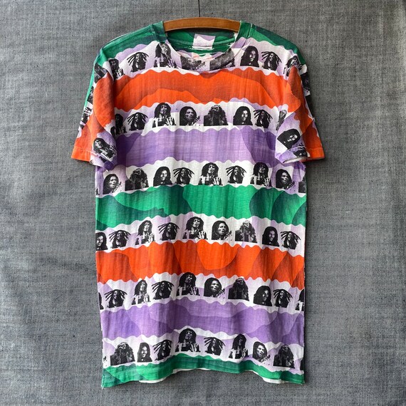 Vintage Bob Marley rastafari reggae All Over Prints … - Gem