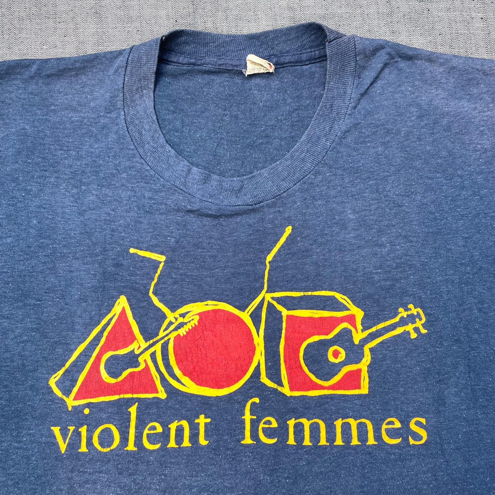 Vintage Violent Femmes T-shirt, Hallowed Ground, 80s Tour Tee ...