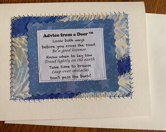 Deer Poem - Etsy