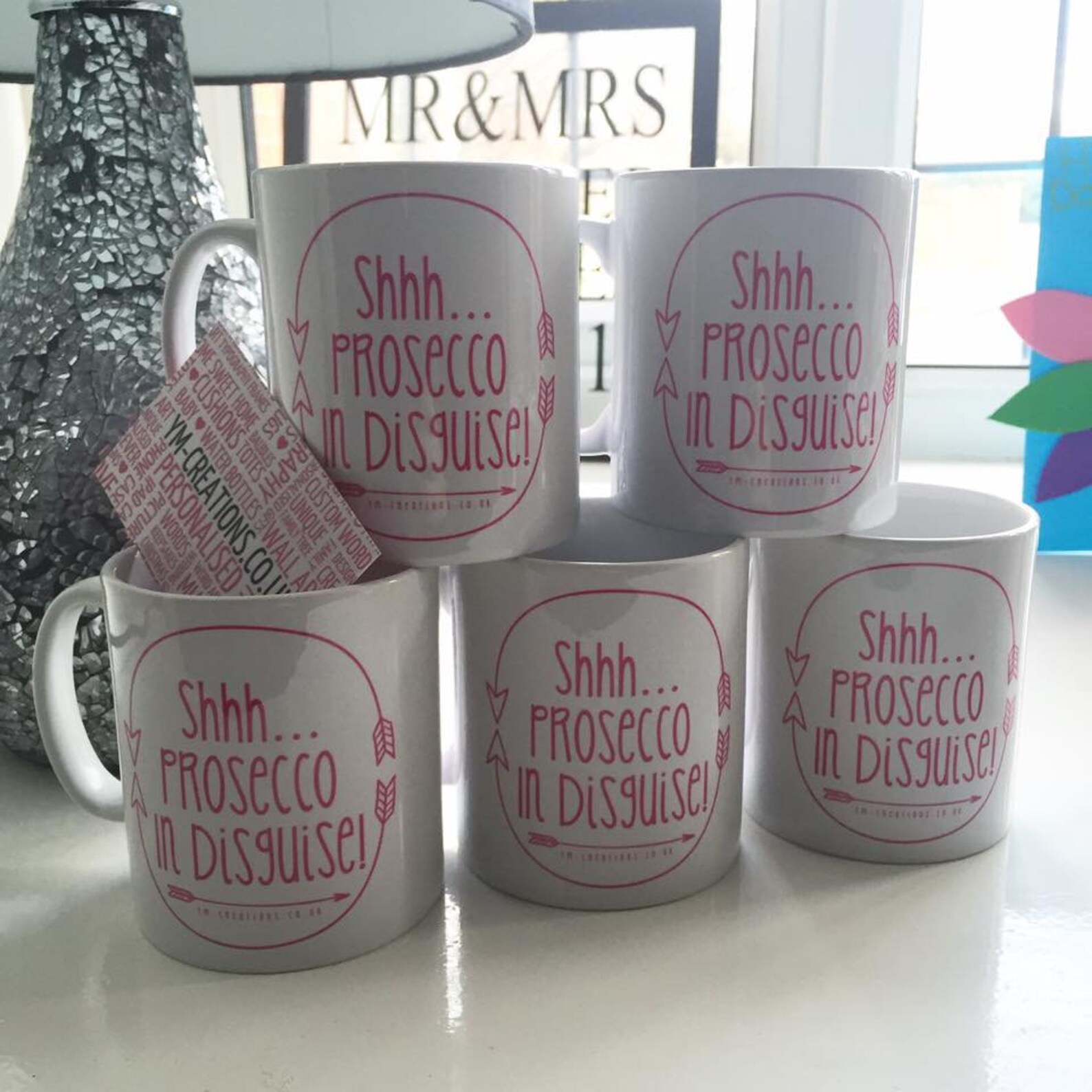 Shh Prosecco in Disguise SUBLIMATION 10oz MUG TEMPLATE, Digital ...