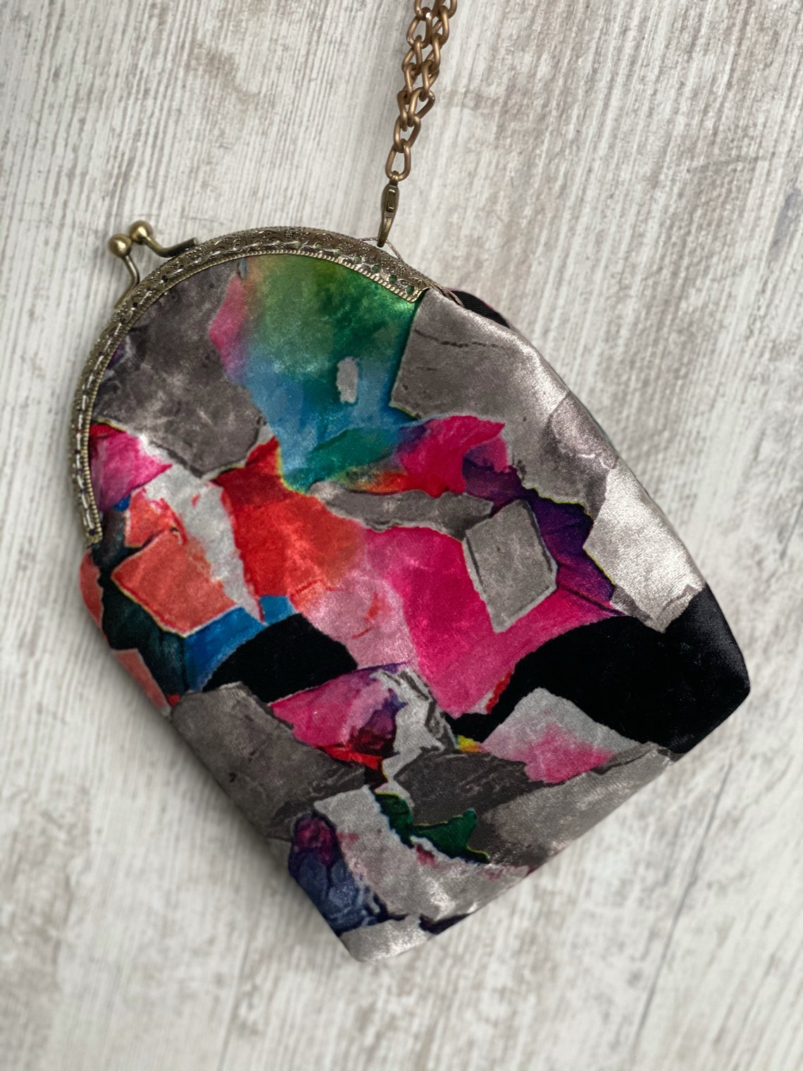 Colorful Velvet Coin Purse With Small Hand Chain Velvet Coin - Etsy Ireland