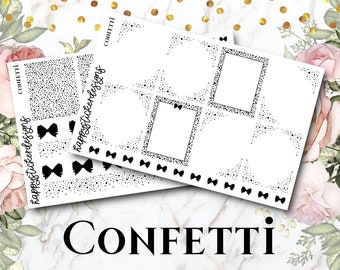 Foil Confetti Sheets - Etsy
