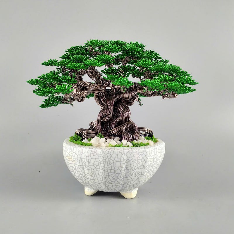 Metal Bonsai Tree - Etsy