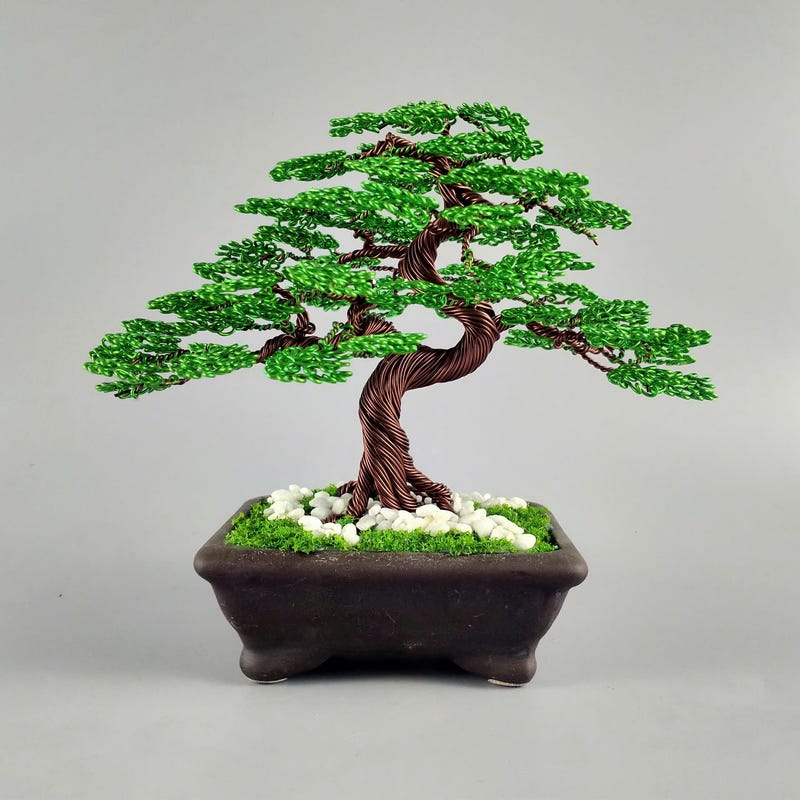 Wire Bonsai Tree - Etsy