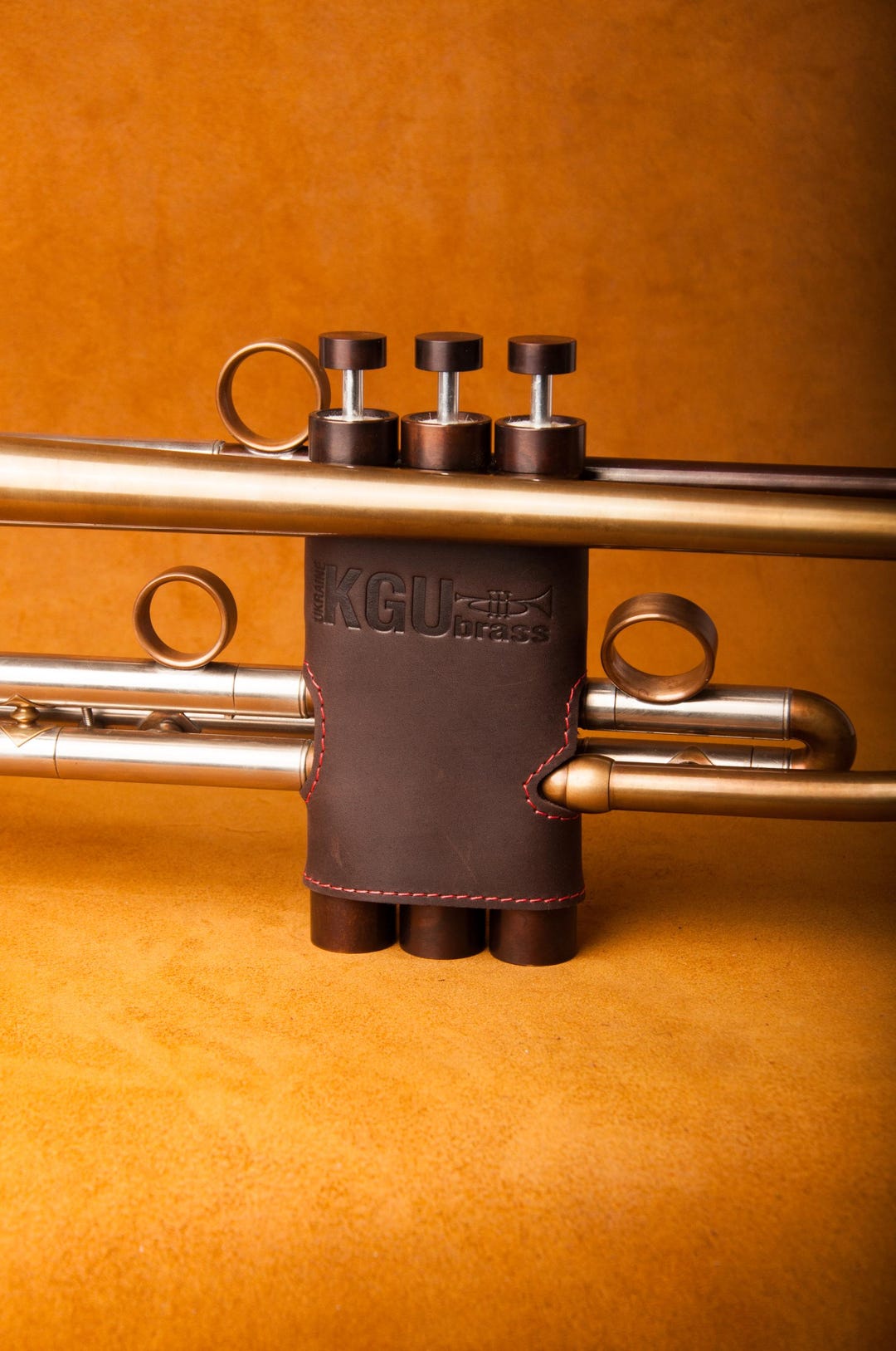 Trumpet Valve Guard. Valve Protector Premium Leather. Protection From ...