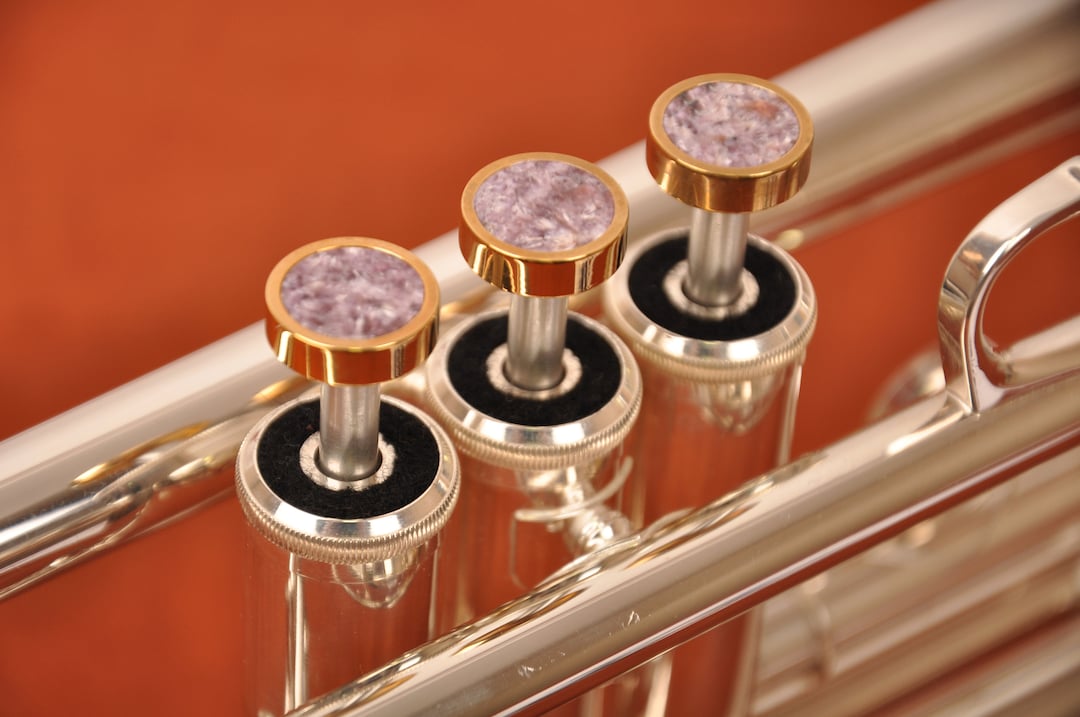 Custom Trumpet Finger Buttons LIGHT Size. 24K GOLD Plated. Natural ...