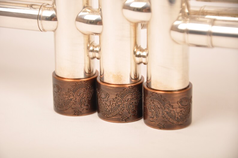 Yamaha Custom HEAVY Trumpet Trim Kit. Artistic DRAGON Style. - Etsy