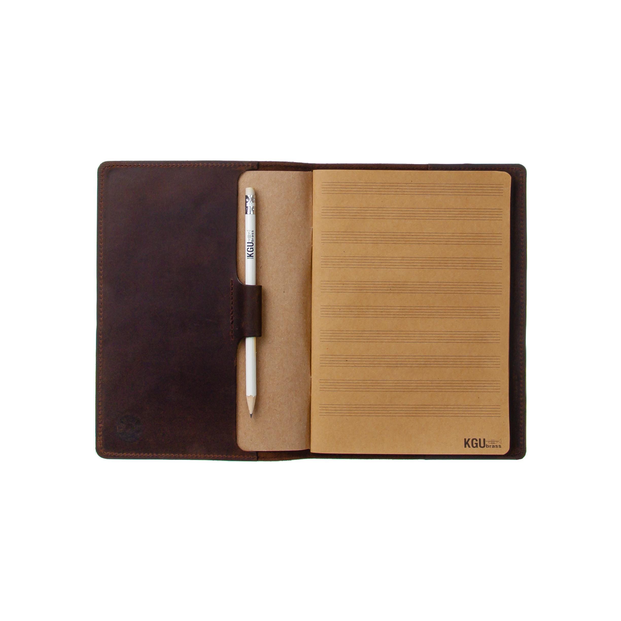 Leather Music Notebook: "crazy Horse" Cover, 32 Pages - Etsy