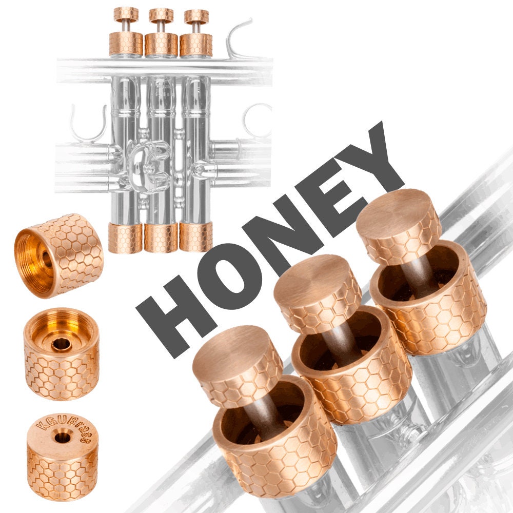 Bach Custom HEAVY Trumpet Trim Kit. Artistic HONEY Style. - Etsy
