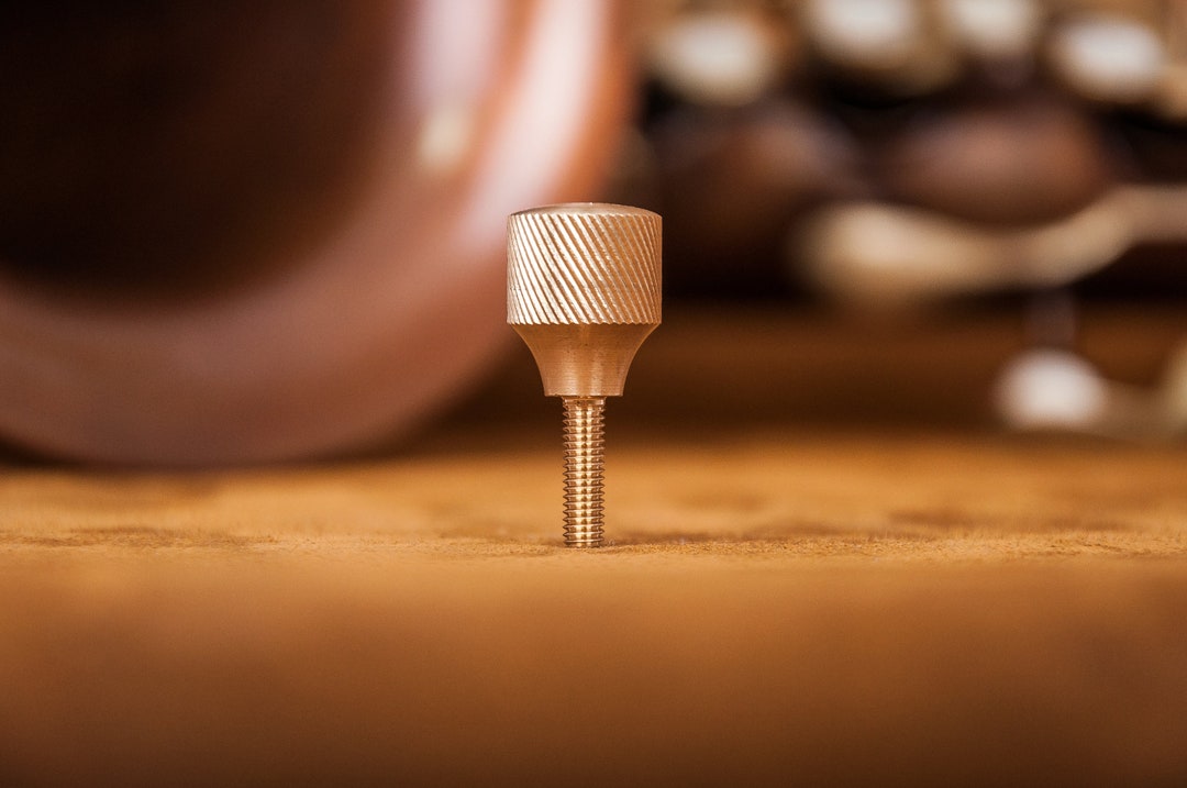 Yamaha Saxophone HEAVY Neck Screw. Kgubrass 180. Raw Brass +5 Finish ...