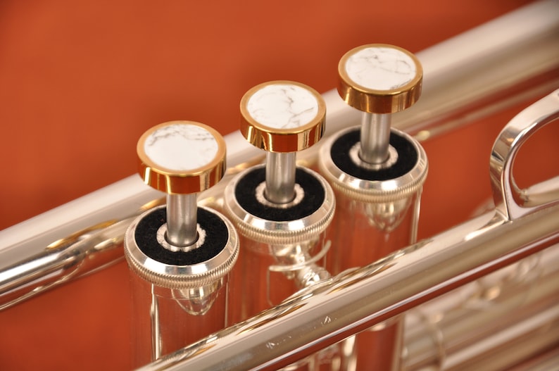 Custom Trumpet Finger Buttons LIGHT Size. 24K GOLD Plated. - Etsy