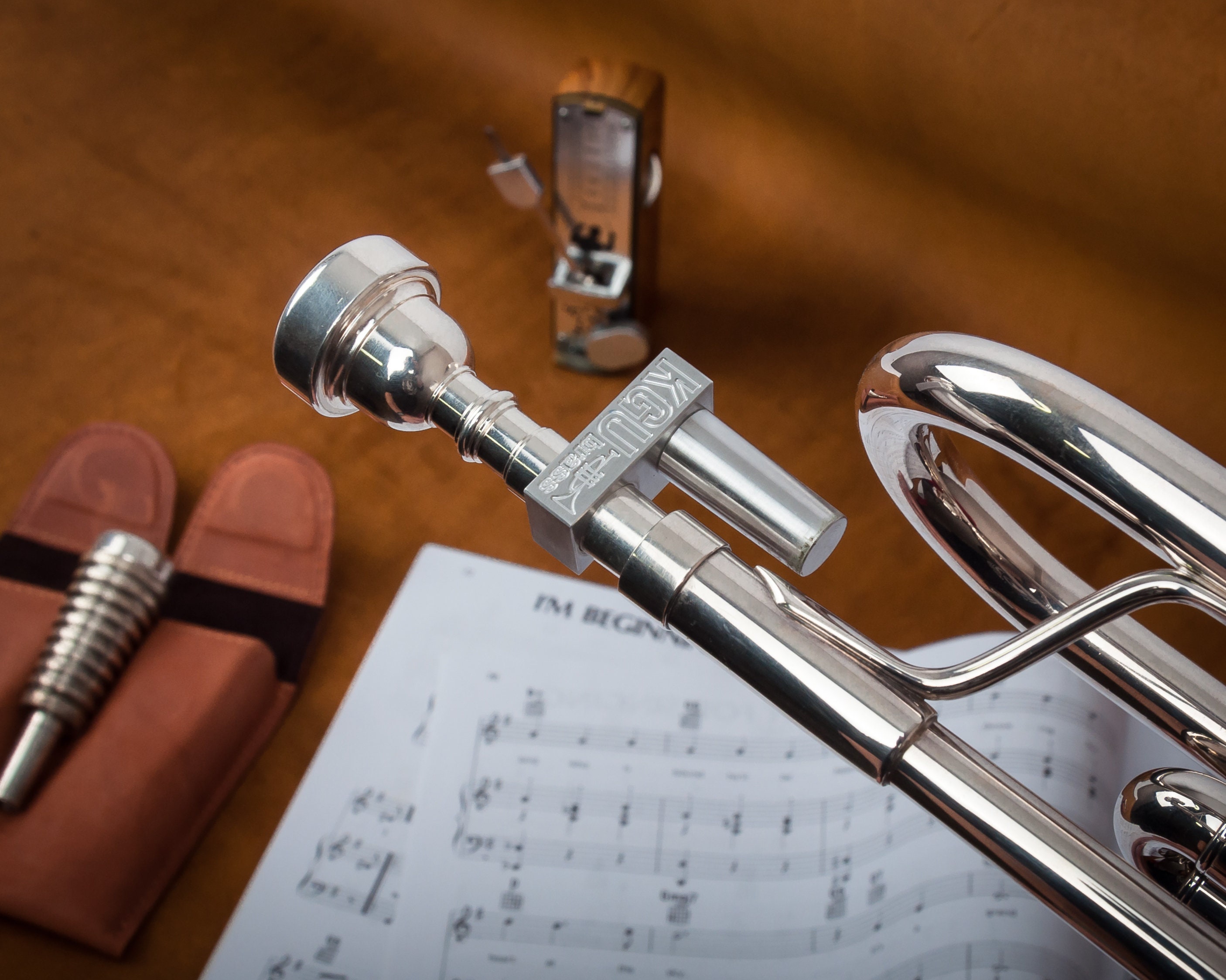 T.E.T. - Trumpet Embouchure Training Device. Aluminum Buzzing Trainer ...