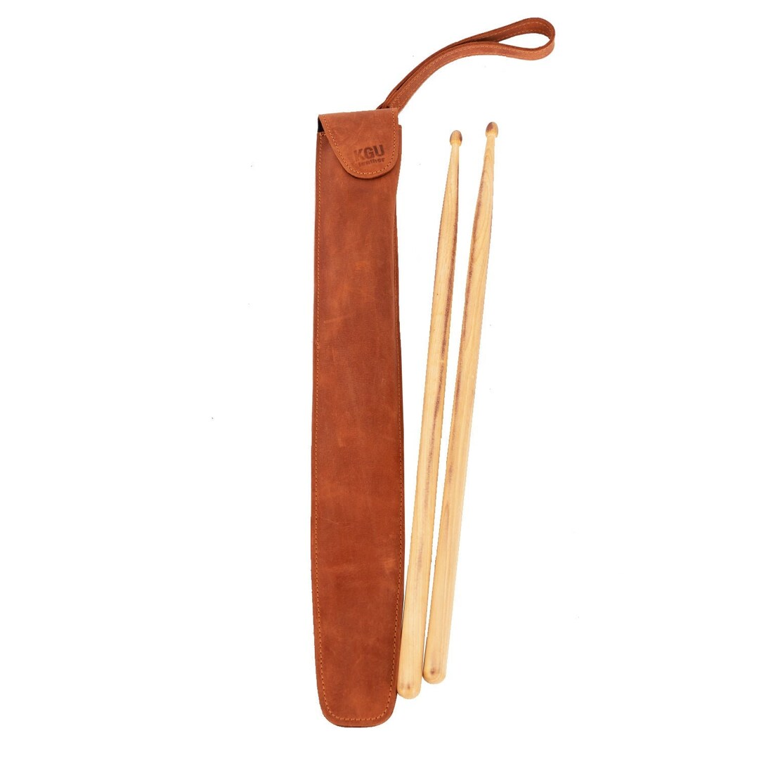 Handmade Leather Drumstick Holder by Kgumusic. Stylish Bag for ...