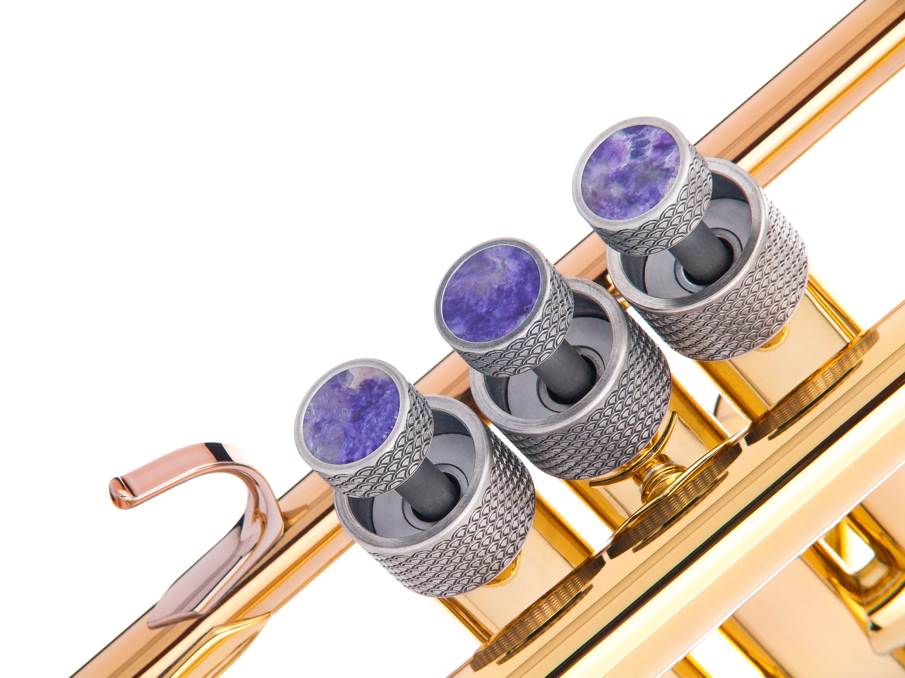 Yamaha Custom HEAVY Trumpet Trim Kit. Artistic DRAGON Style. Kgubrass ...