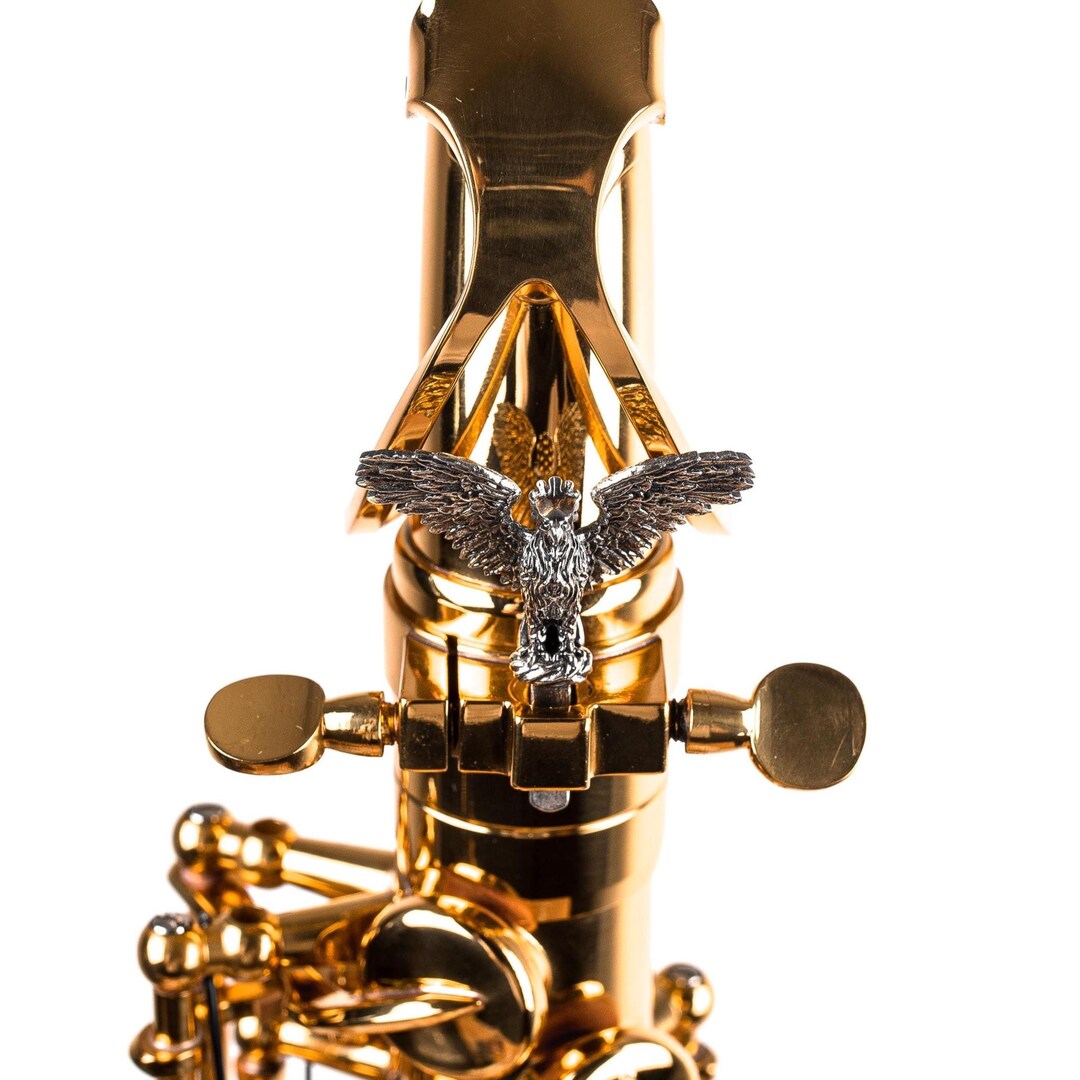Saxophone Arttone Booster: Phoenix Design, Silver & Gold Plated - Etsy