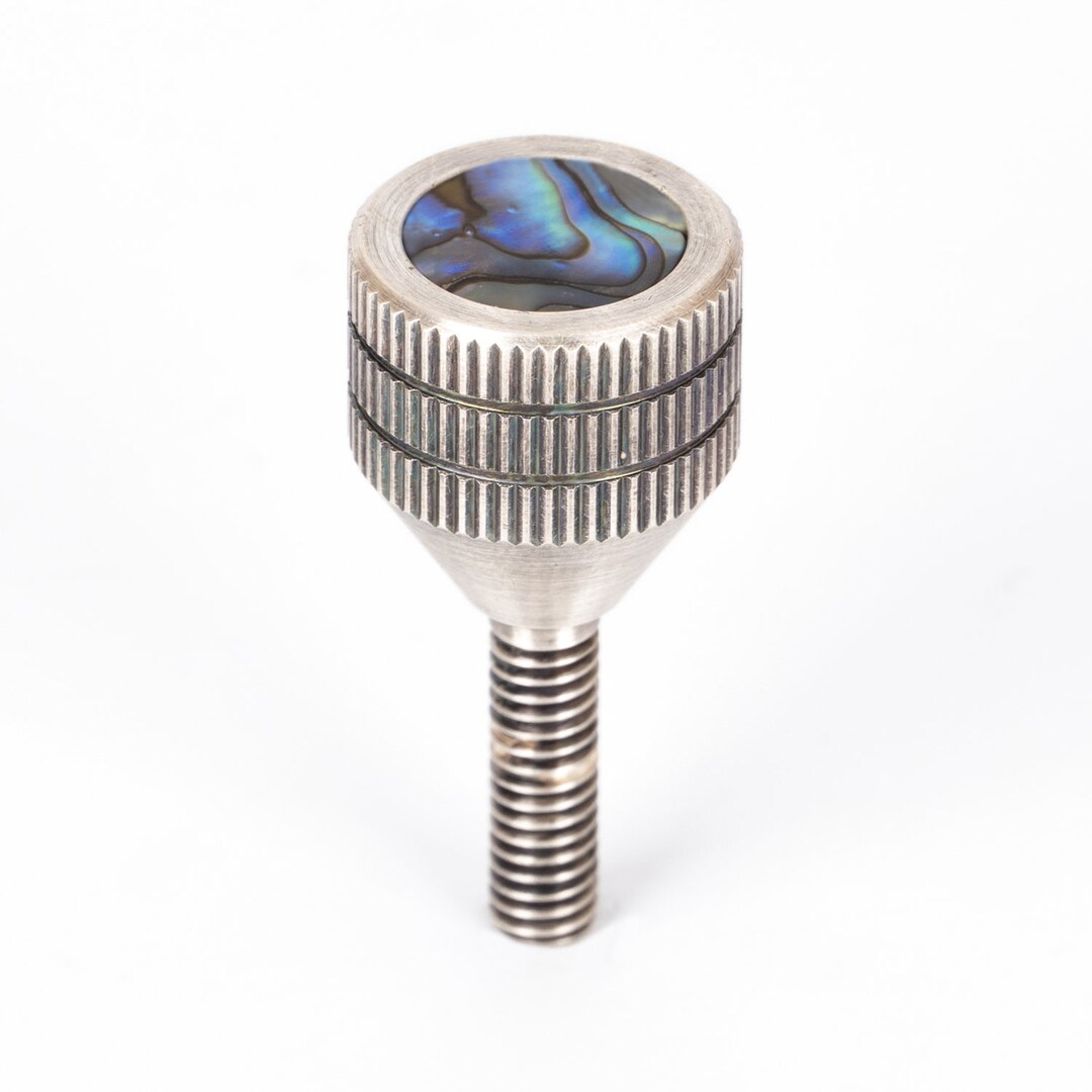 KGU Music Heavy Saxophone Neck Screw: Silver, Natural Stone Inlay - Etsy