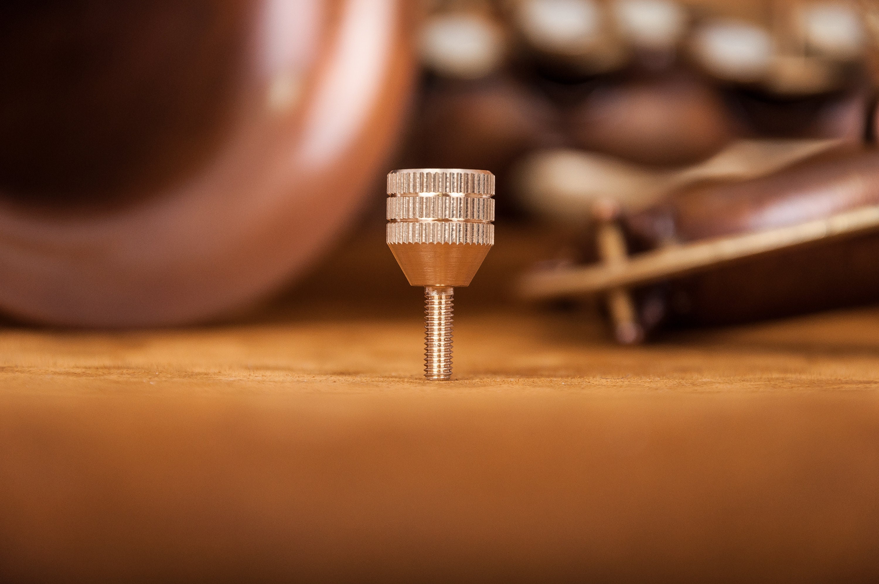Selmer Paris Saxophone HEAVY Neck Screw. Kgubrass 152. Raw Brass. 6 ...