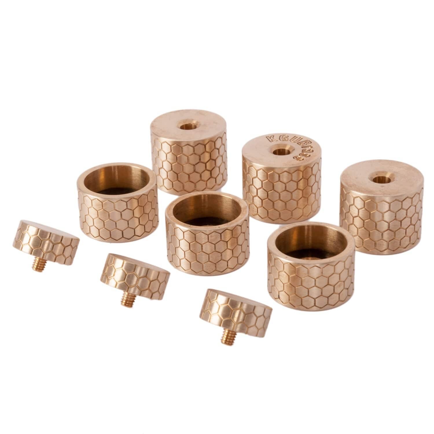 Bach Custom HEAVY Trumpet Trim Kit. Artistic HONEY Style. Kgubrass for ...