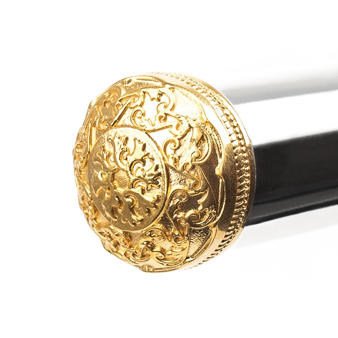 Gold Plated Flute Crown: Floral Leaf Engraving, Yamaha Pearl Jupiter ...