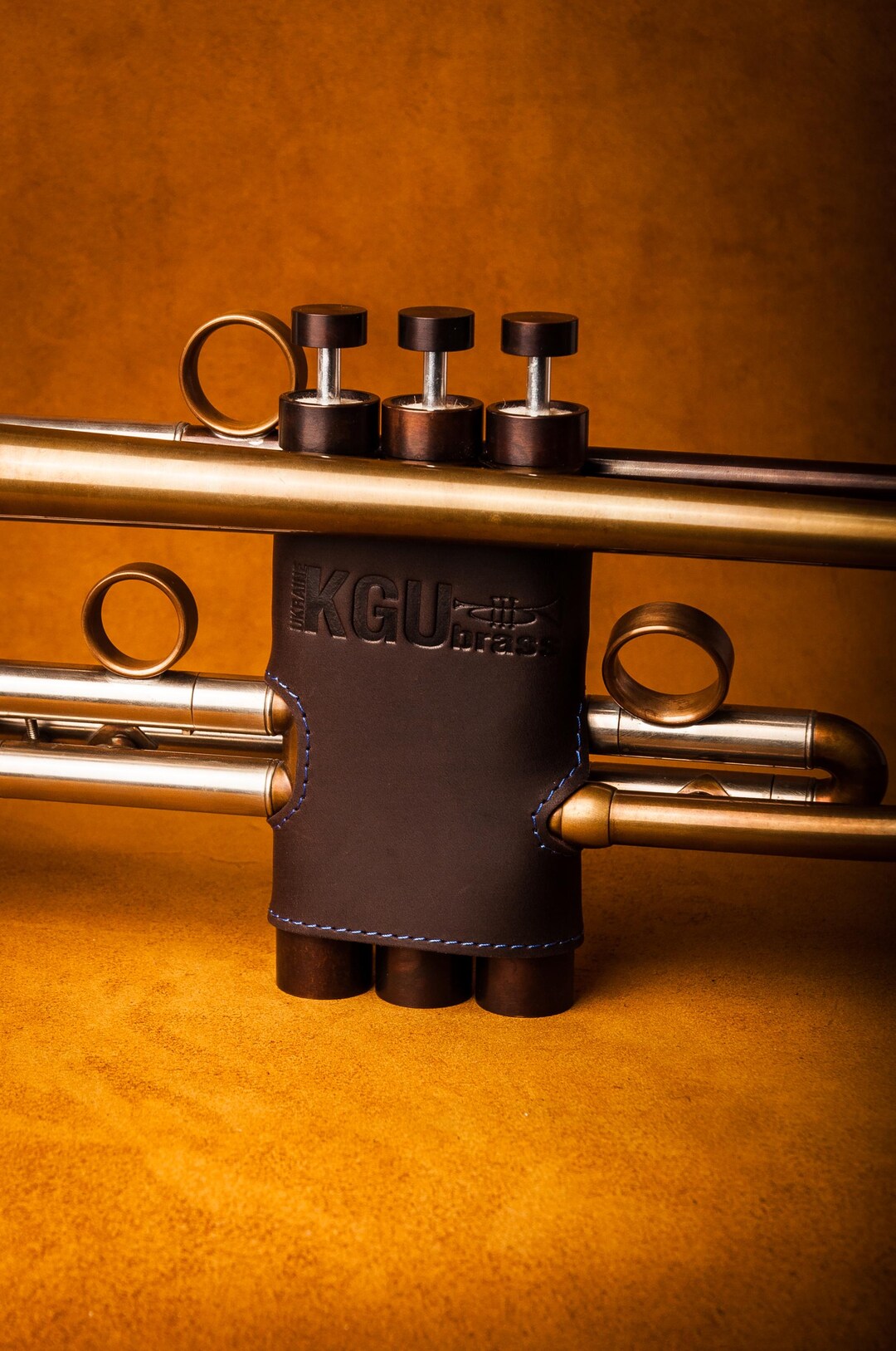 Trumpet Valve Guard. Valve Protector Premium Leather. Protection From ...
