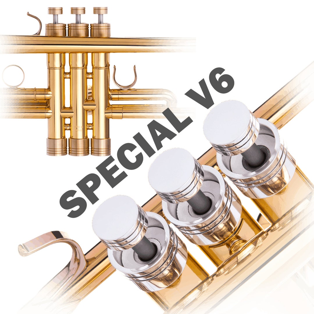 Bach Customed Heavy Trumpet Trim Kit. Special V6 Style. Kgubrass for ...